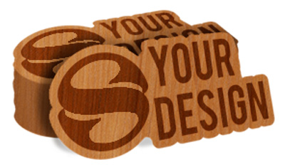 Introducing: Custom Wood Stickers!