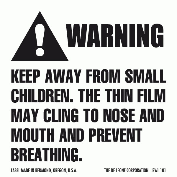 Baby Warning Labels