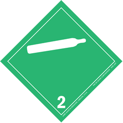 Hazmat Class 2 Labels