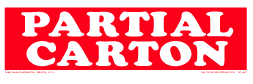 Partial Carton Labels 2" x 6"