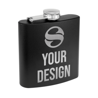 Custom Flasks - Personalized Laser Engraved or UV Printed