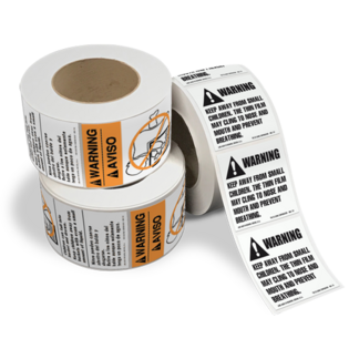 Custom Roll Labels and Pre-Printed Safety Stickers for Every Use
