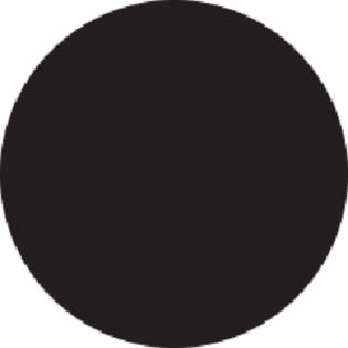 Single-Color Blank Circle Stickers