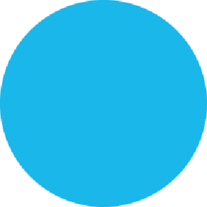 Single-Color Blank Circle Stickers