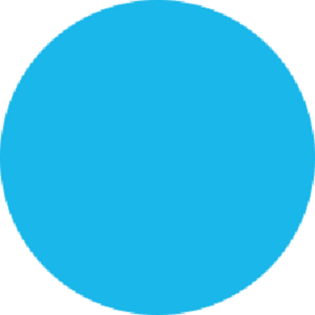 Single-Color Blank Circle Stickers