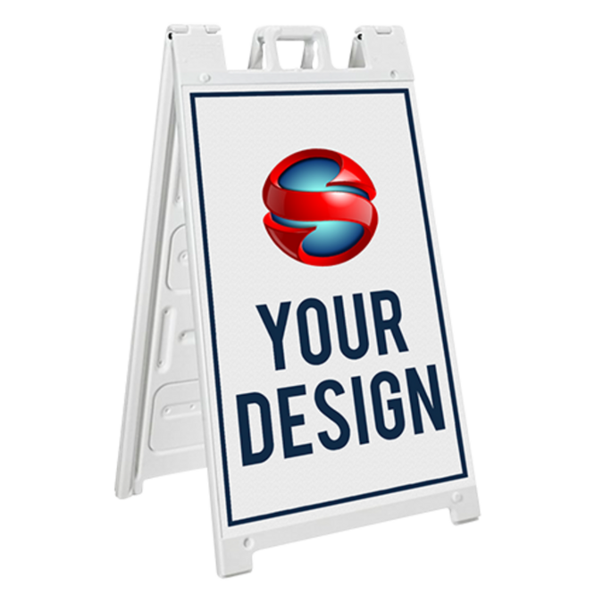 Custom Large Heavy Duty A-Frame Sign Designer