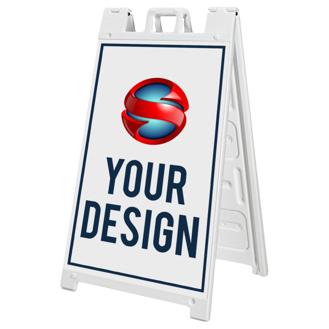 Custom Large Heavy Duty A-Frame Sign | Sandwich Sign Board