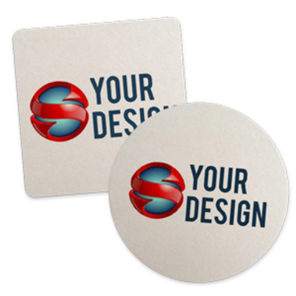 Branded Custom Coasters: Promotional Coasters | Free Shipping