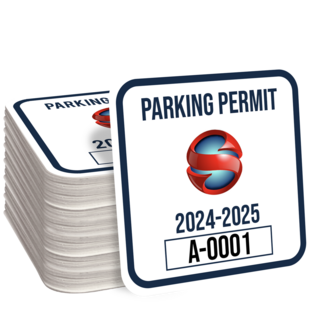 Customized Parking Permits & Hang Tags | StickersStickers