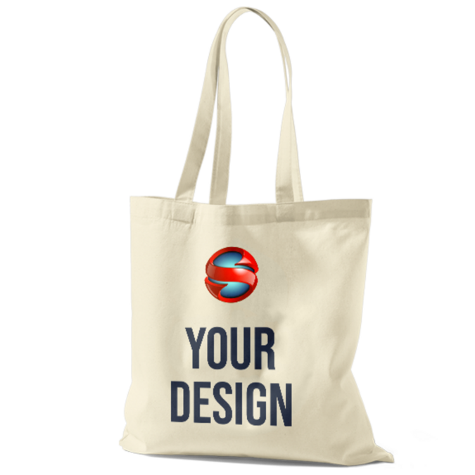 Custom Tote Bags - Reusable Canvas Bags With Your Design