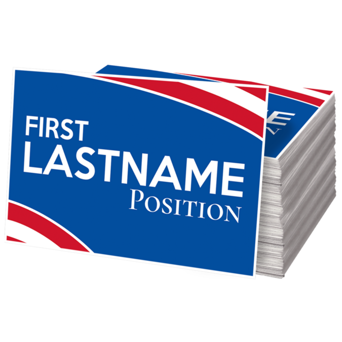 Custom Flag Stickers | Political Campaign Materials