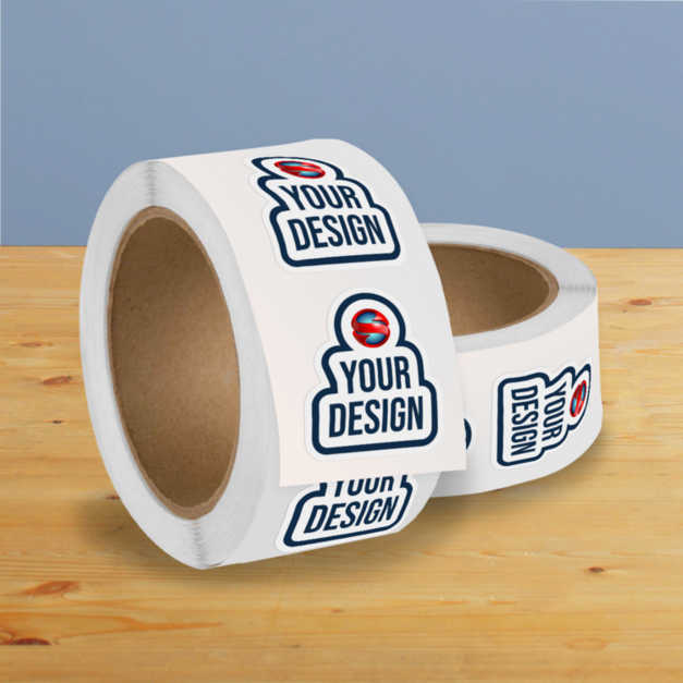 Custom Printed Roll Labels | Bulk Vinyl Sticker Rolls