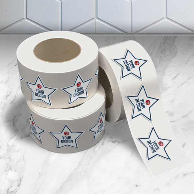 Custom Printed Roll Labels | Bulk Vinyl Sticker Rolls