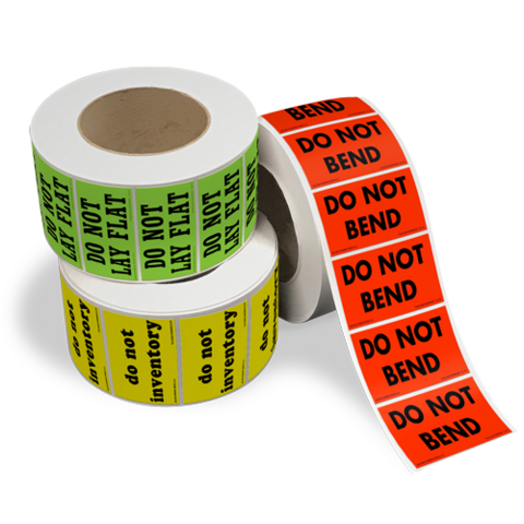 "Do Not" Roll Labels and Stickers