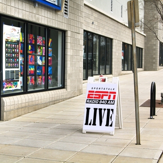 Custom Large Heavy Duty A-Frame Sign | Sandwich Sign Board