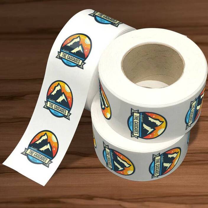 Custom Printed Roll Labels | Bulk Vinyl Sticker Rolls