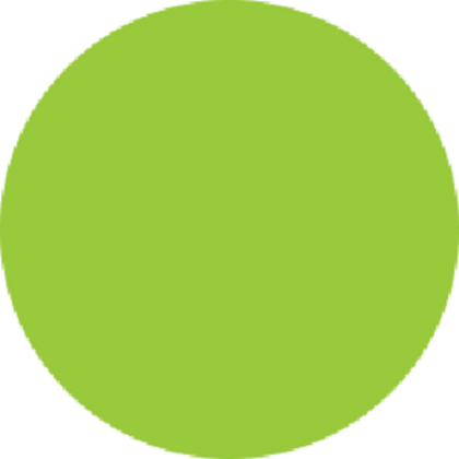 Single-Color Blank Circle Stickers