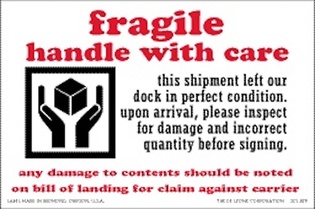 Fragile Shipping Labels: Ensure Safe Handling with Custom Labels
