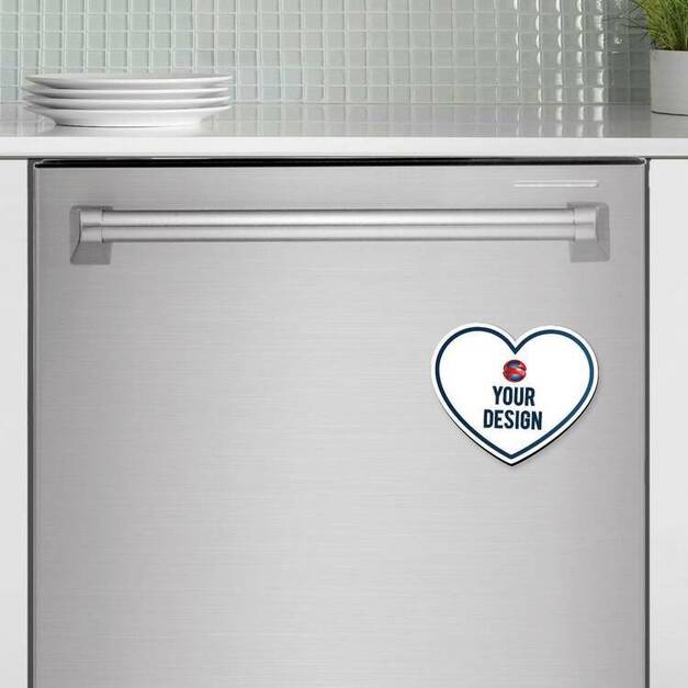 Custom Heart Shaped Magnets | Outdoor and Indoor Magnets