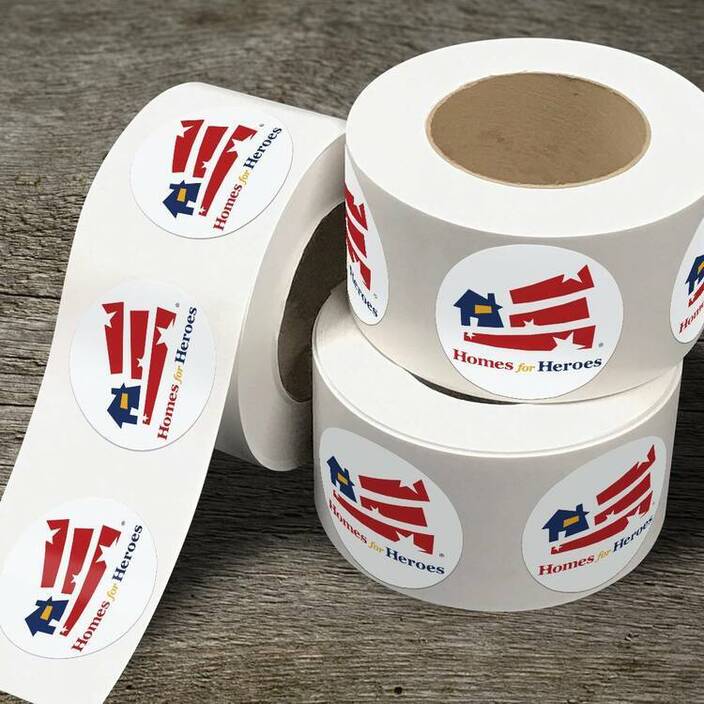 Custom Printed Roll Labels | Bulk Vinyl Sticker Rolls