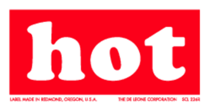 Hot & Cold Labels for Temperature Sensitivity