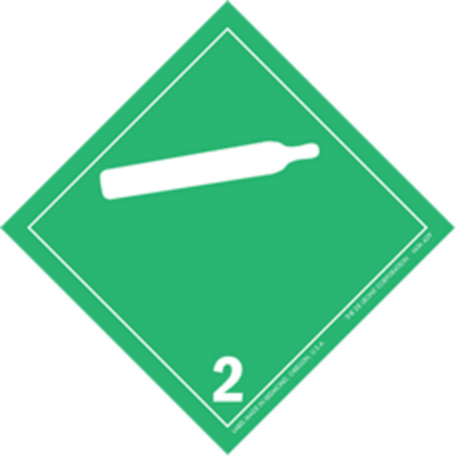 Class 2 Hazmat Warning Labels