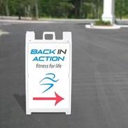 Custom Large Heavy Duty A-Frame Sign | Sandwich Sign Board