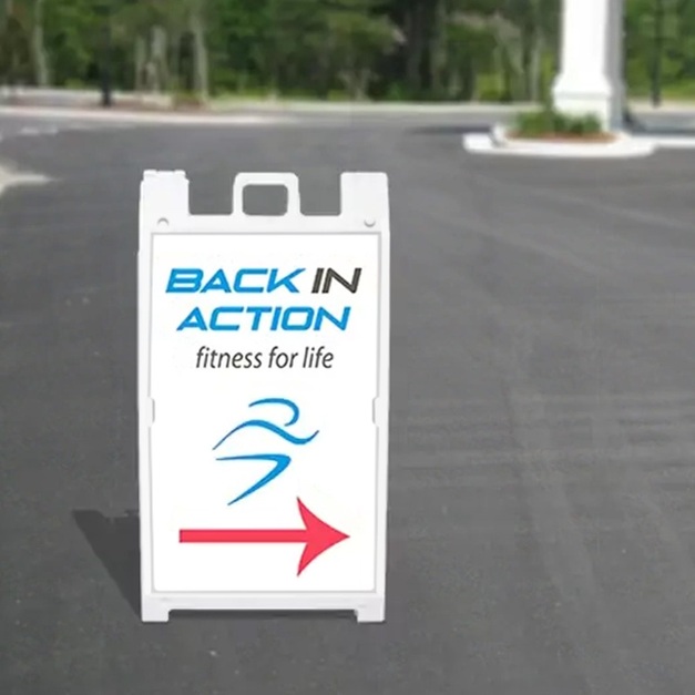 Custom Large Heavy Duty A-Frame Sign | Sandwich Sign Board