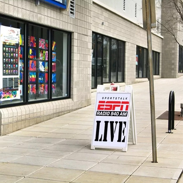 Custom Large Heavy Duty A-Frame Sign | Sandwich Sign Board