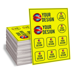 Custom Sticker Sheets | Multi-Design Vinyl Sticker Pages