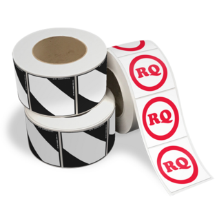 Custom Roll Labels and Pre-Printed Safety Stickers for Every Use