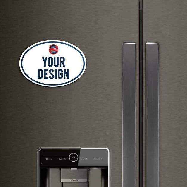Get Noticed With These Affordable, Quality Custom Oval Magnets