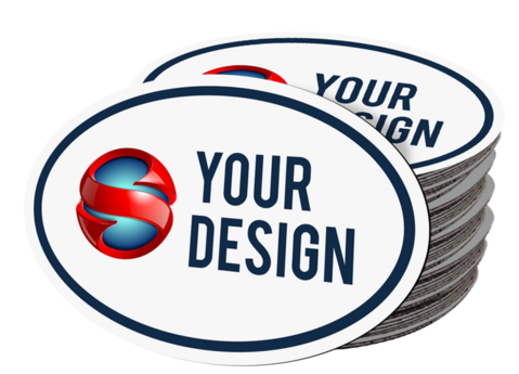 Get Noticed With These Affordable, Quality Custom Oval Magnets