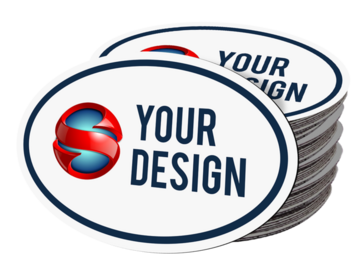 Get Noticed With These Affordable, Quality Custom Oval Magnets