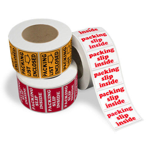 Packing List & Packing Slip Enclosed Labels - Wholesale Pricing