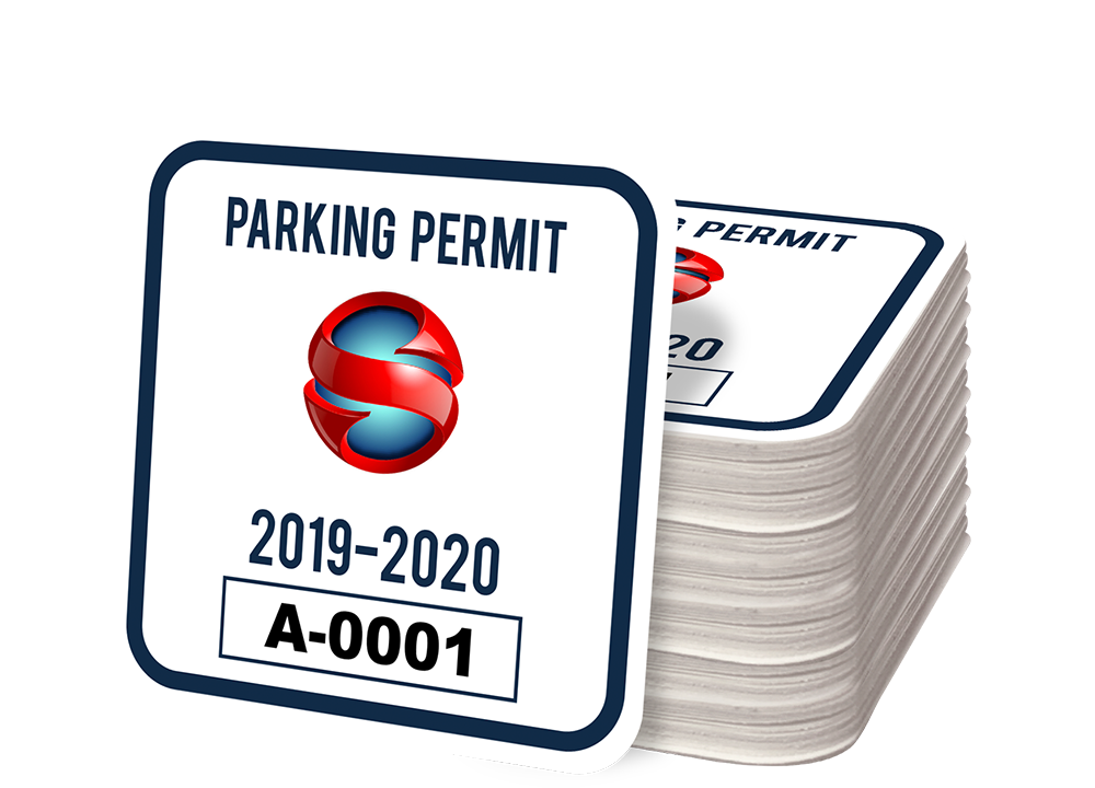 Customized Parking Permits & Hang Tags | StickersStickers