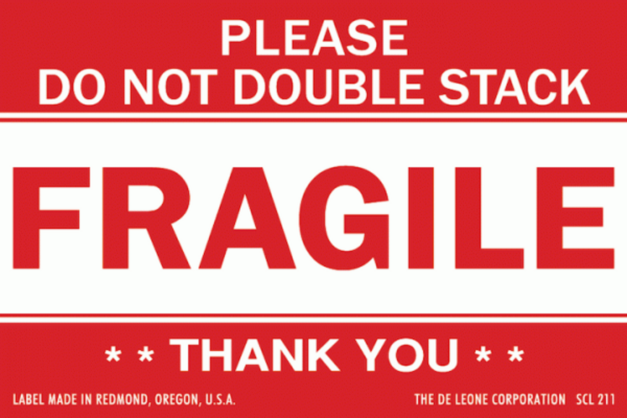 2" x 3" Please Do Not Double Stack Labels