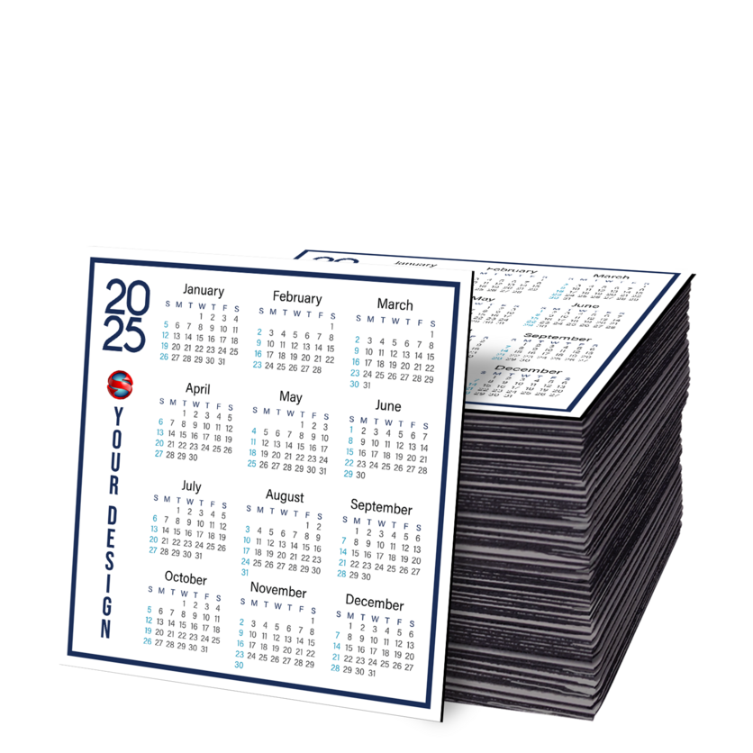 Custom Square Calendar Magnets | Marketing Magnets | StickersStickers
