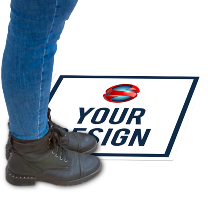 Creating The Perfect Custom Square Floor Sticker Is Easy!