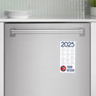 Custom Tall Calendar Magnets | 2025 Calendar Year