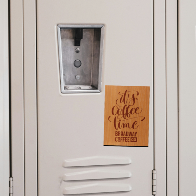 Customizable Laser-Engraved Wood Magnets | Free Shipping