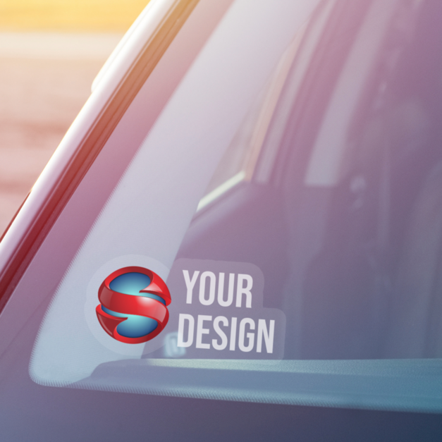 Custom Static Cling Stickers & Decals - Free Shipping in US