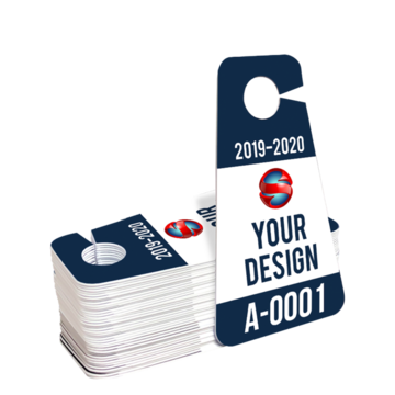 Parking Tags for Rear View Mirror | Hang Tags for Parking