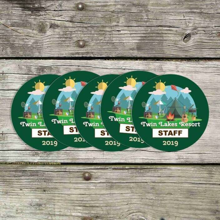 Custom Circle Parking Permits - Design Your Permit Online!