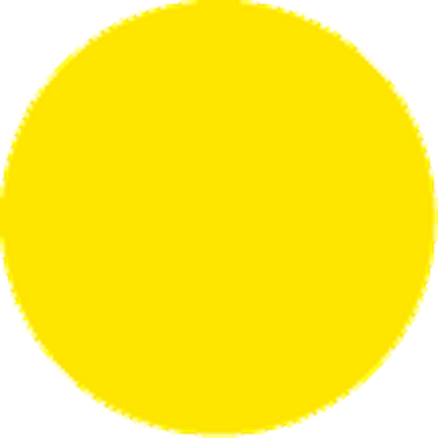 Yellow Circle Labels 2" Diameter