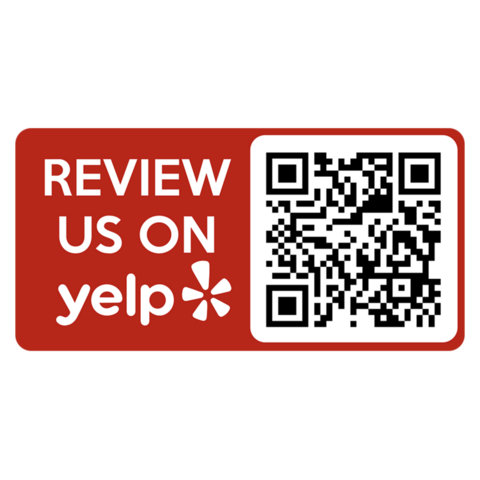 Get More Reviews With Custom Yelp QR Code Stickers!