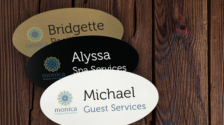 Custom Name Tags - Personalized & Branded Name Badges