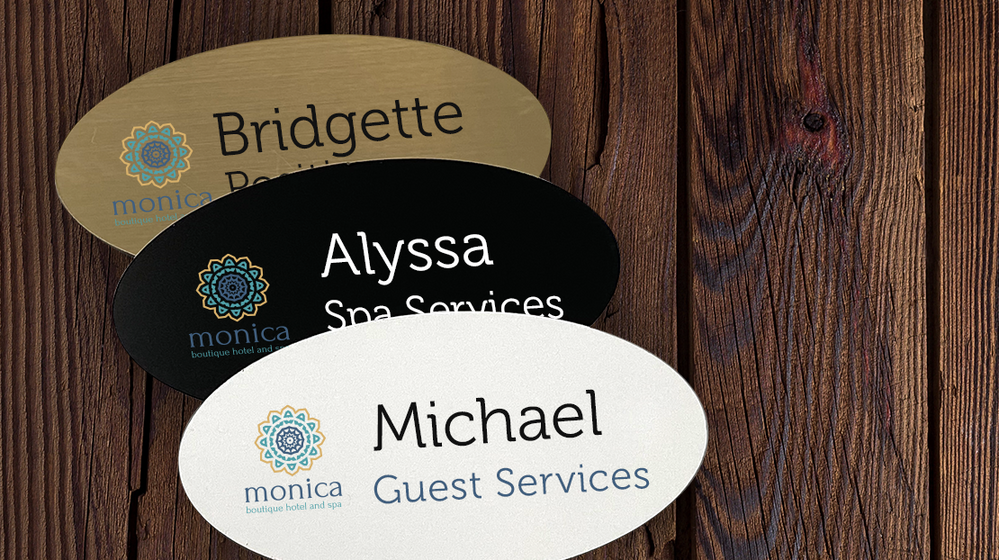 Custom Name Tags - Personalized & Branded Name Badges