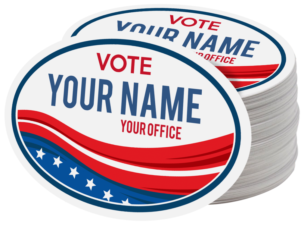 Order Custom Political Campaign Stickers | Stickers Stickers