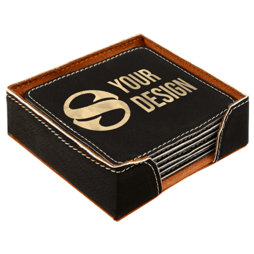 Coasters Customized With Your Logo Or Design - Free Shipping!